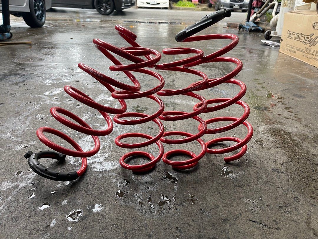 Tanabe coil spring Honda jazz/fit GK 3/5(used), Car Accessories ...