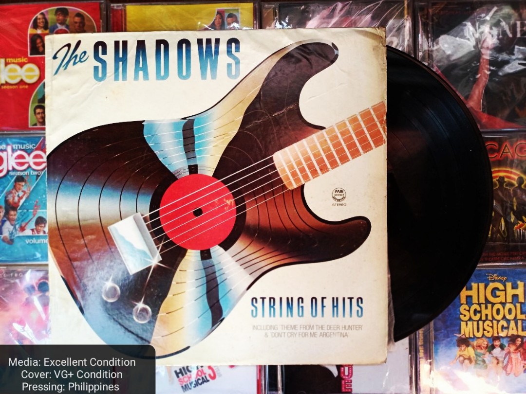 The Shadows String of Hits Vinyl Record Original Vinyl Records Vintage ...
