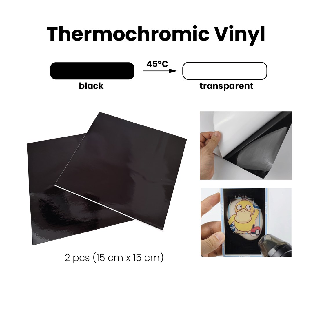 45ºC Heat Sensitive Thermochromic Vinyl, Hobbies & Toys, Stationery ...