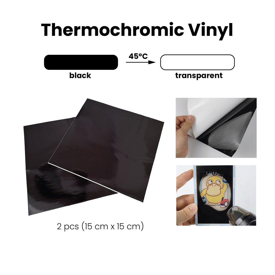 45ºC Heat Sensitive Thermochromic Vinyl, Hobbies & Toys, Stationery ...