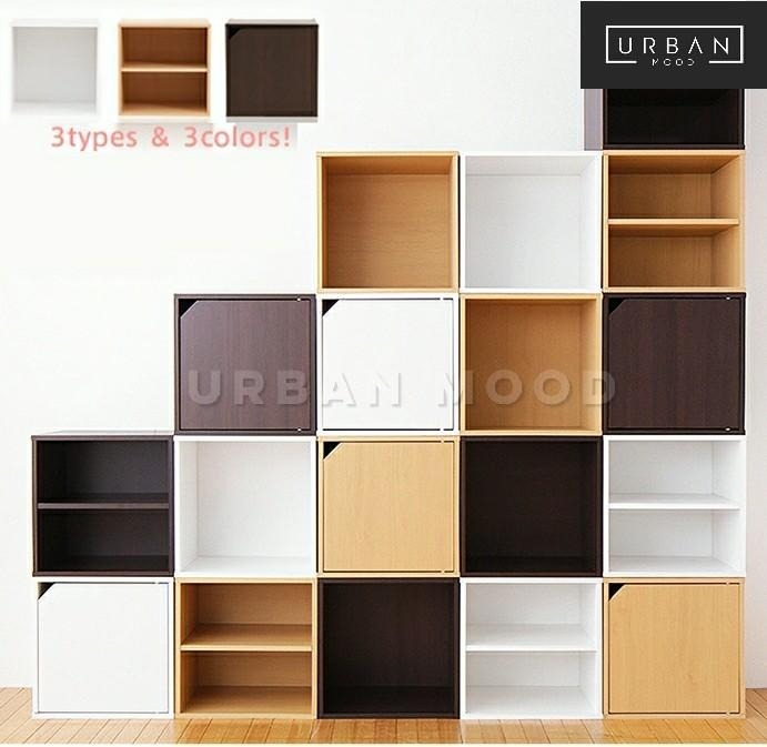 TIMBER Scandinavian Modular Storage Shelf, Furniture & Home Living ...
