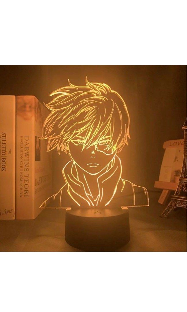 todoroki light mha merch bnha, Furniture & Home Living, Lighting & Fans ...