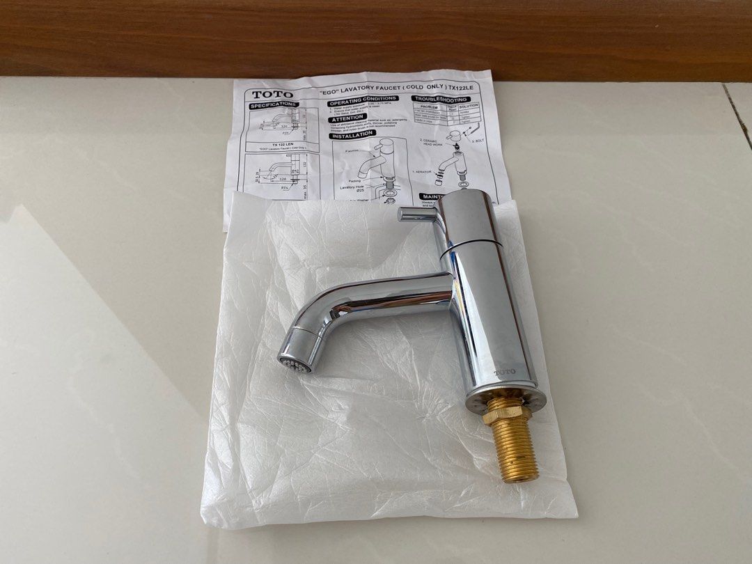 TOTO Faucet, Furniture & Home Living, Bathroom & Kitchen Fixtures on Carousell