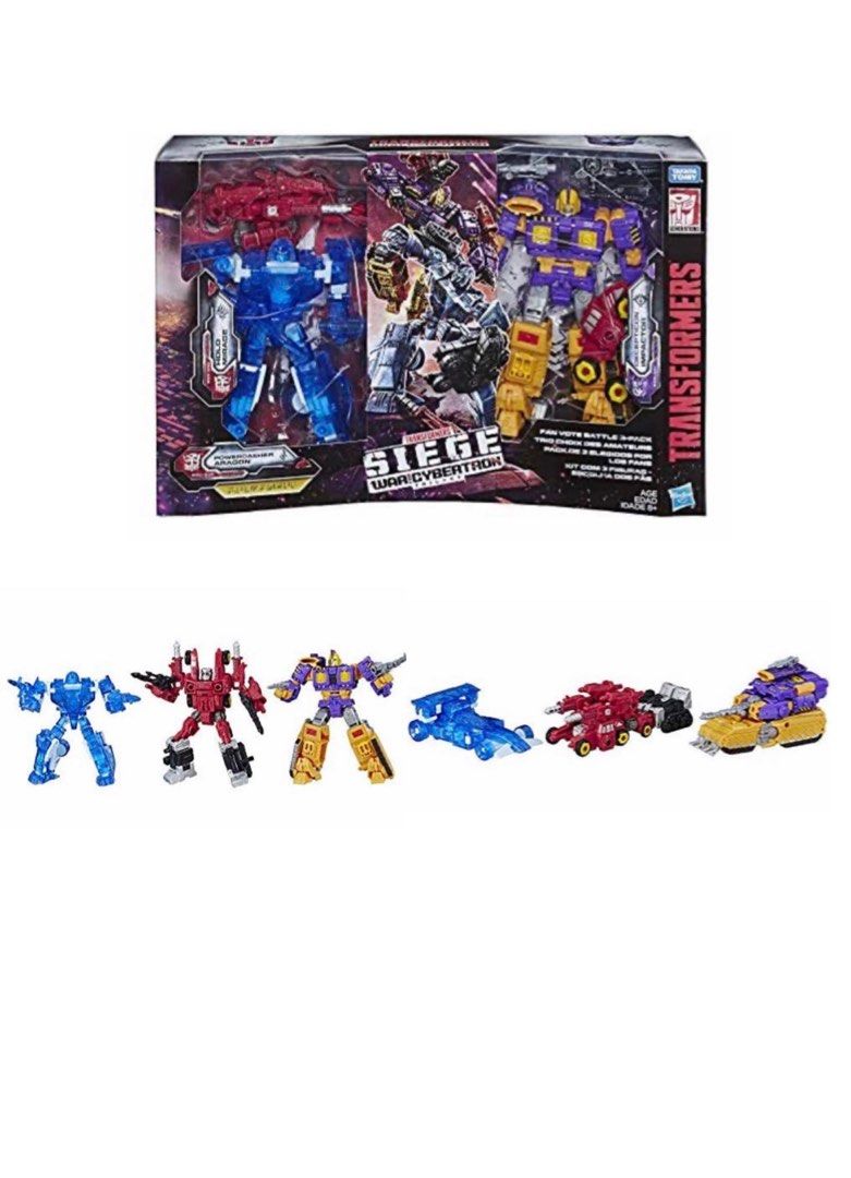 Transformers Siege War For Cybertron a) Optimus Prime, b) Astrotrain, c ...
