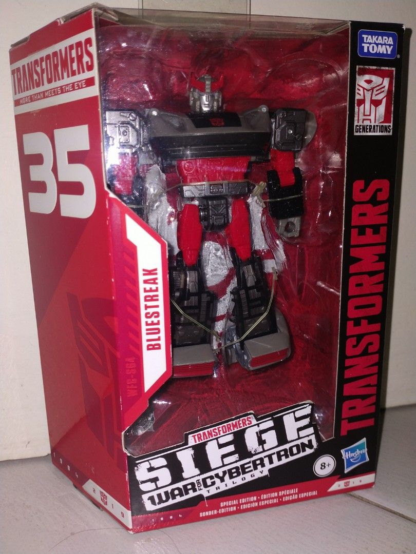 Transformers WFC 35th anniversary - Bluetreak on Carousell Transformers WFC 35th anniversary - Bluetreak on Carousell