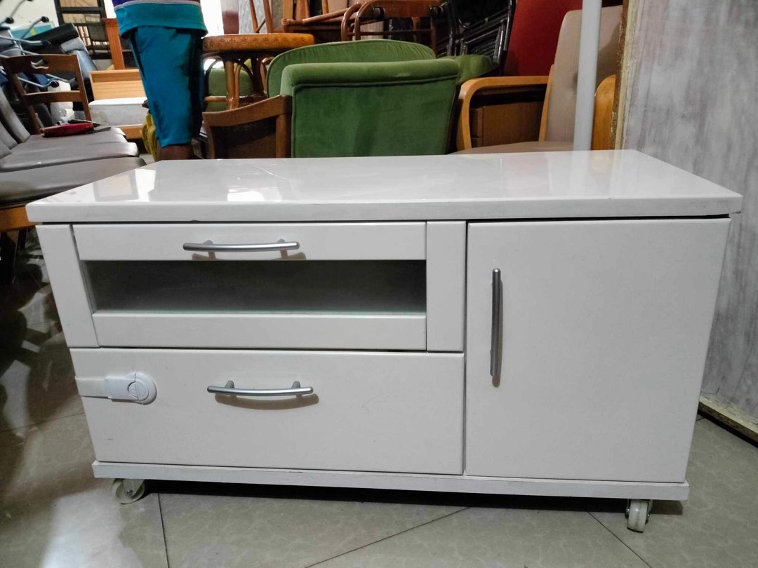 Tv rack duco finish, Furniture & Home Living, Furniture, TV Consoles on ...