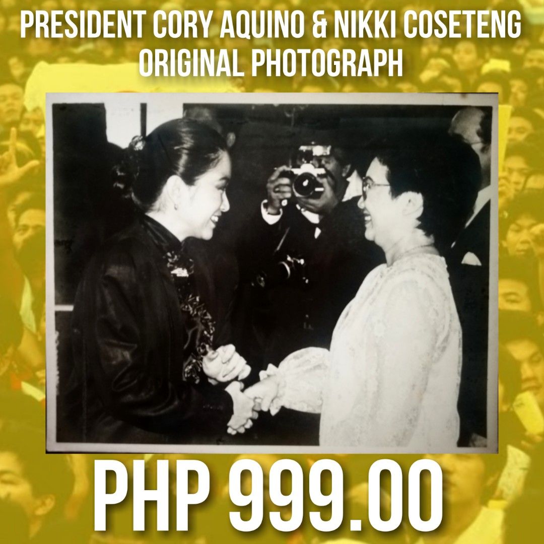(ULTIMATE RARE) President Cory Aquino/Nikki Coseteng Photograph ...