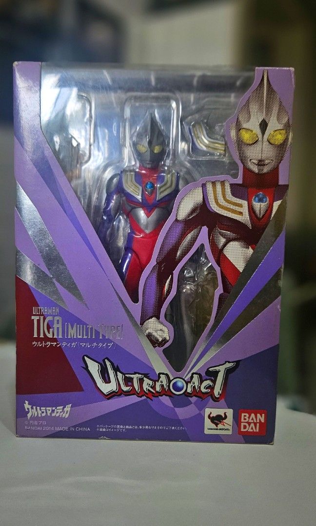 Ultra Act Ultraman Tiga (Multi-Type), Hobbies & Toys, Toys & Games on ...