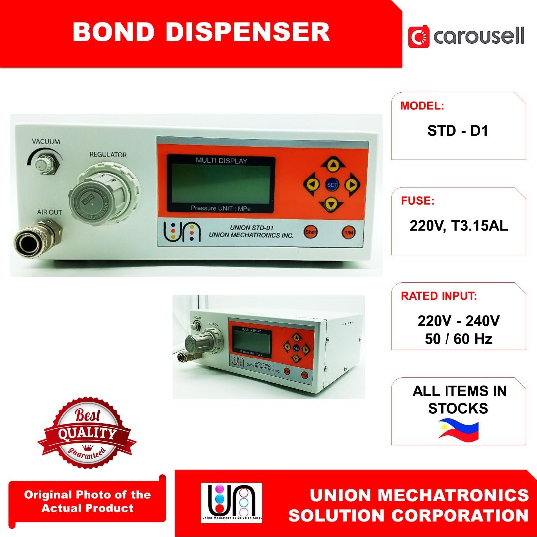 Union STD-D1 Bond Dispensing Controller, Commercial & Industrial ...