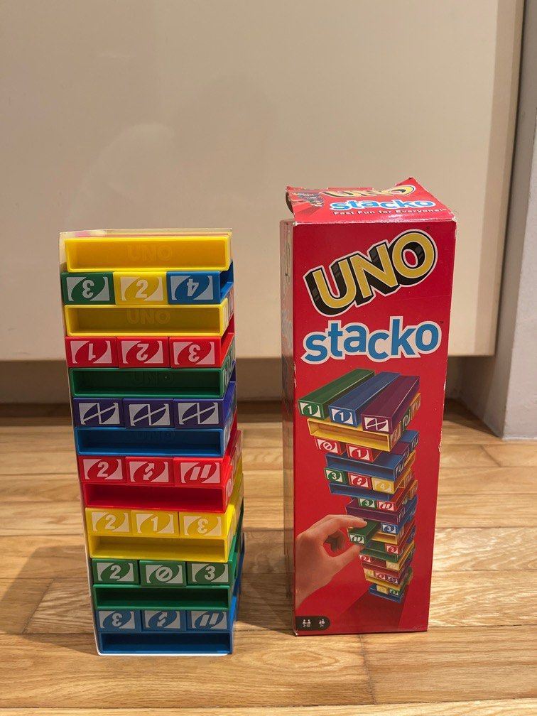 Uno Stacko, Hobbies & Toys, Toys & Games on Carousell