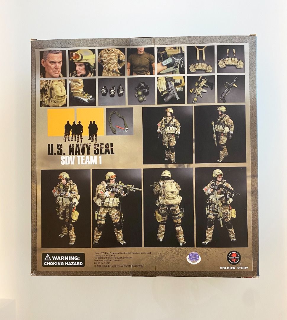 U.S navy seal SDV team 1 - Soldier Story, Hobbies & Toys, Toys & Games ...