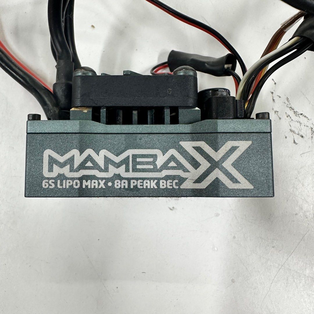 [USED] CASTLE CREATIONS MAMBA X 6S SENSORED BRUSHLESS ESC & MOTOR MAMBAX Crawler monster truck ...
