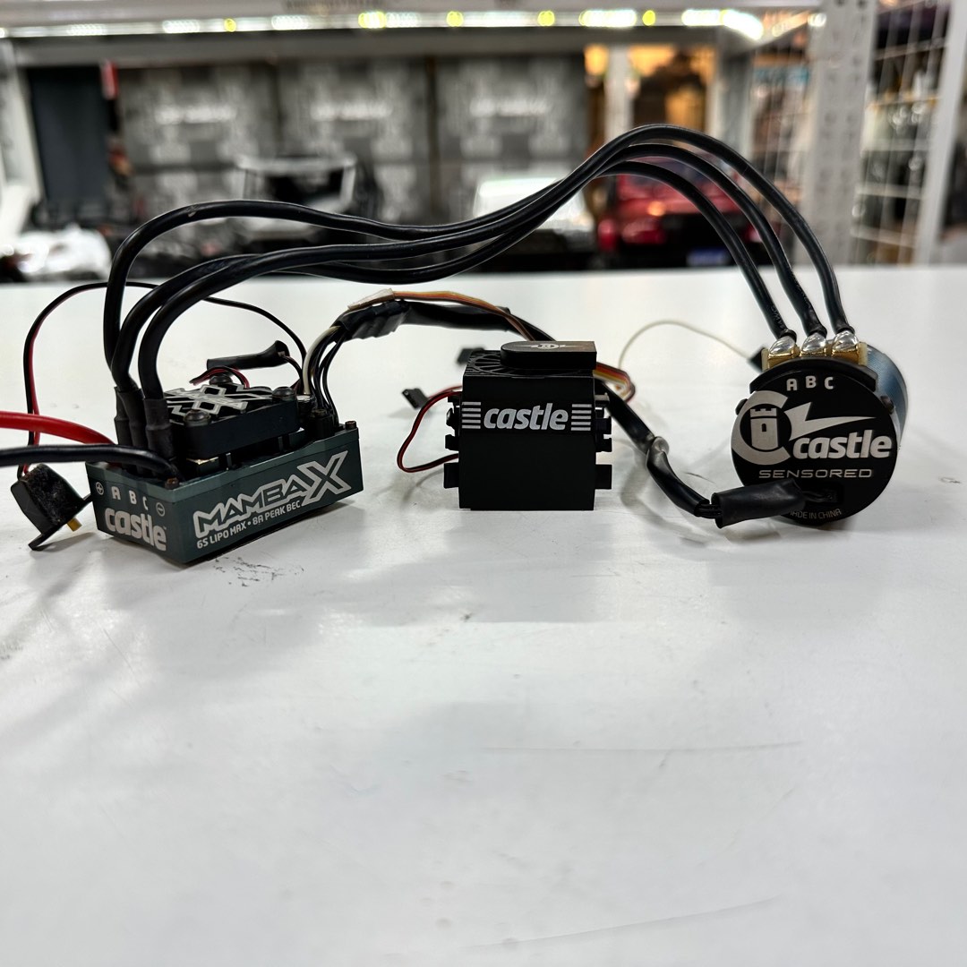 [USED] CASTLE CREATIONS MAMBA X 6S SENSORED BRUSHLESS ESC & MOTOR ...