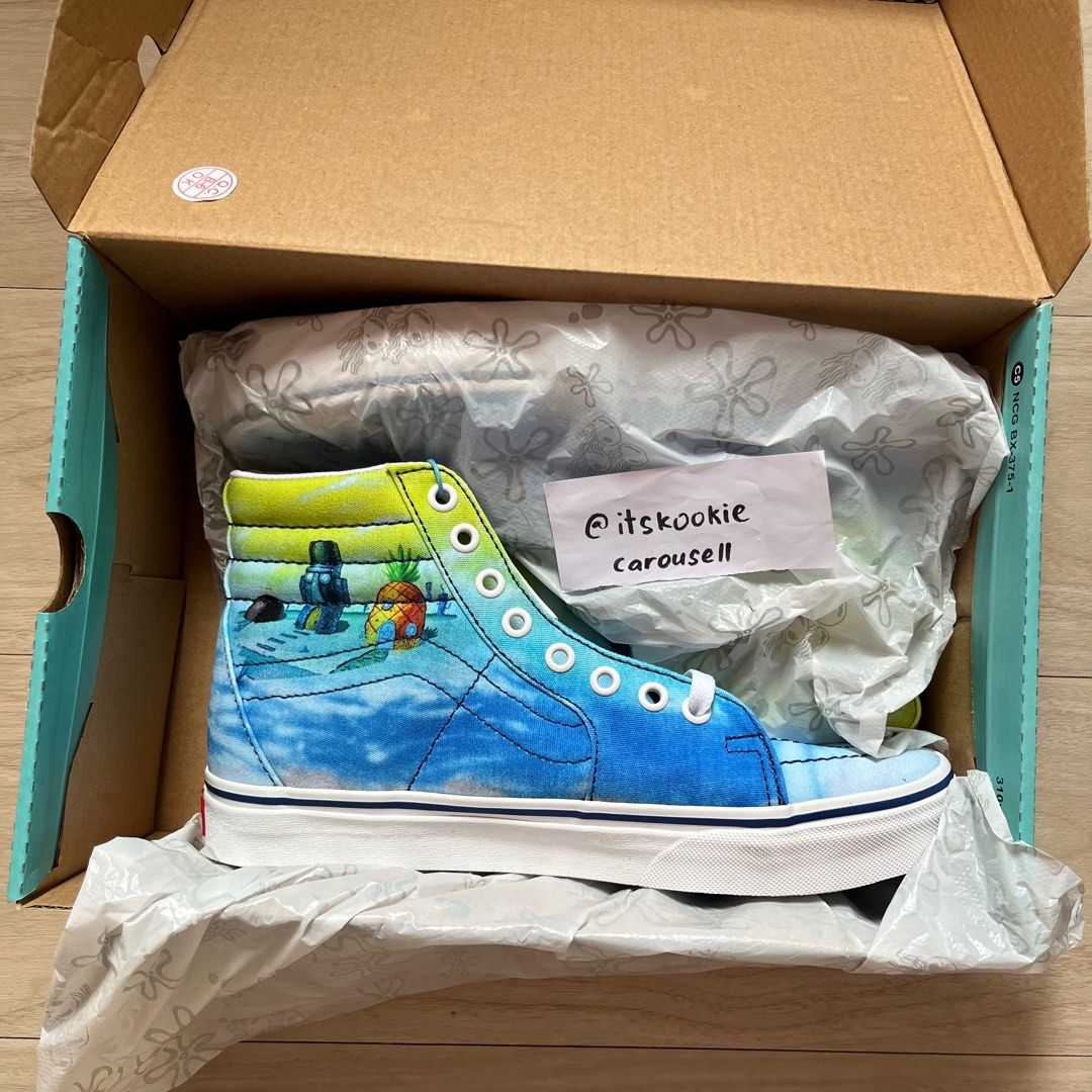 VANS X Spongebob Sk8-Hi Imaginaaation, Men's Fashion, Footwear ...