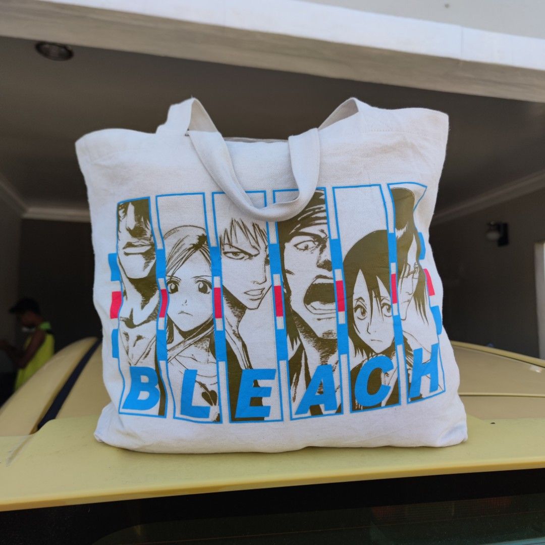 VINTAGE 2004 BLEACH TOTE BAG, Men's Fashion, Bags, Belt bags, Clutches ...