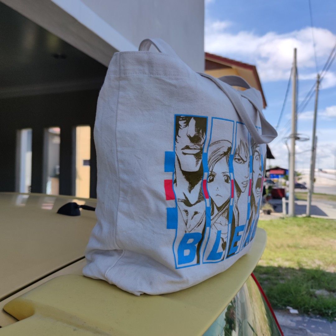 VINTAGE 2004 BLEACH TOTE BAG, Men's Fashion, Bags, Belt bags, Clutches ...