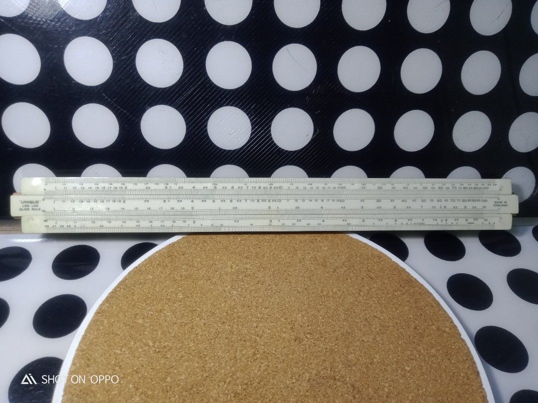 Vintage And Collectible UNIQUE LOG LOG SLIDE RULE Made In England on ...