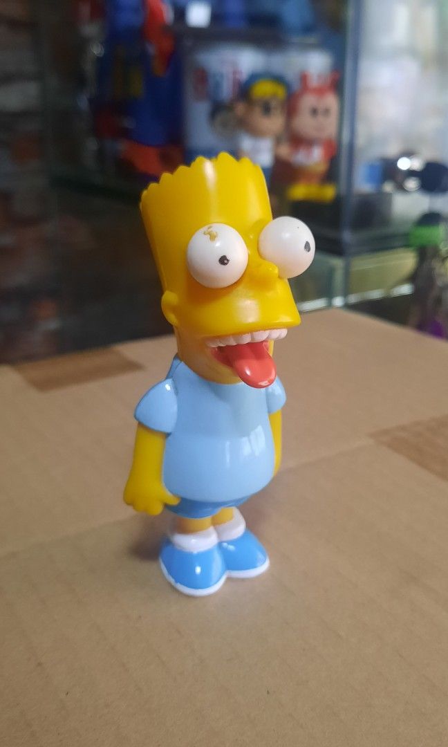 Vintage Bart Simpson Toy Figure, Hobbies & Toys, Toys & Games on Carousell
