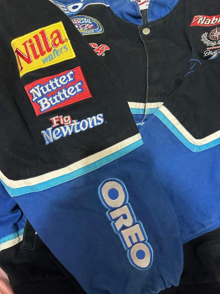Vintage Oreo Nascar Racing Jacket by Chase Authentics on Carousell