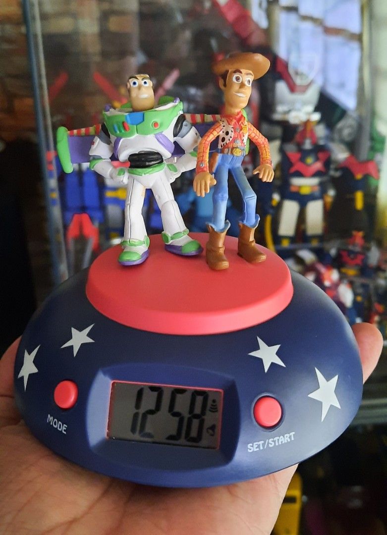 Vintage Toy Story Woody Buzz Light Year Clock, Hobbies & Toys, Toys ...