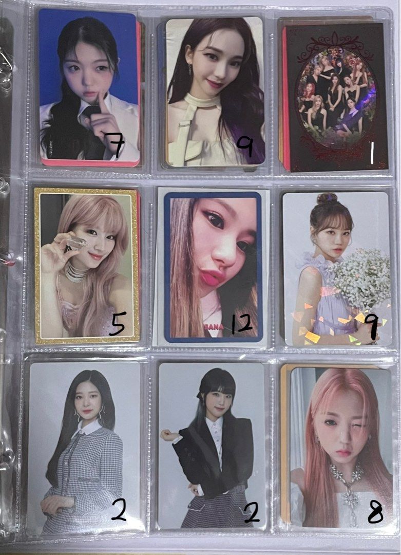 WTS girl group pcs twice itzy izone iz*one classy Karina class:y ...