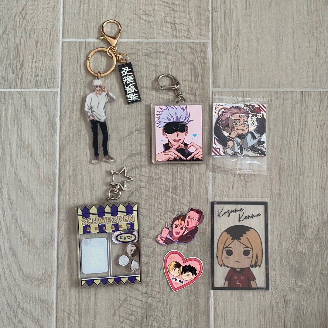 WTS>Assorted SXF JJK KNY Haikyuu! BTS Anime Kpop Official and ...