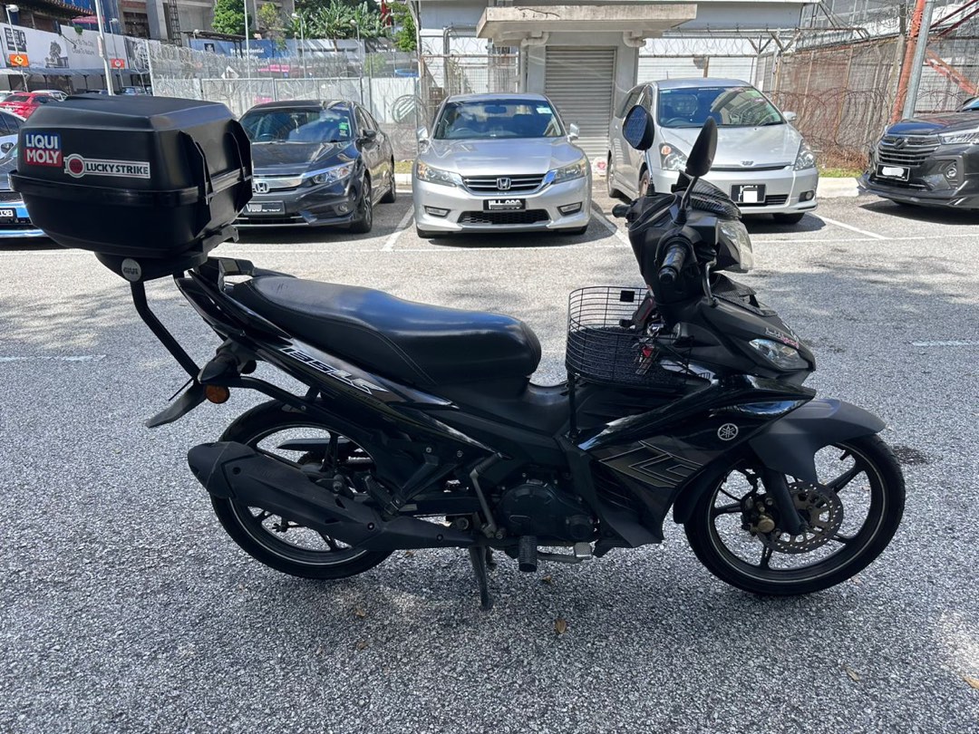 Yamaha LC135 2018 Black Matte, Motorbikes on Carousell