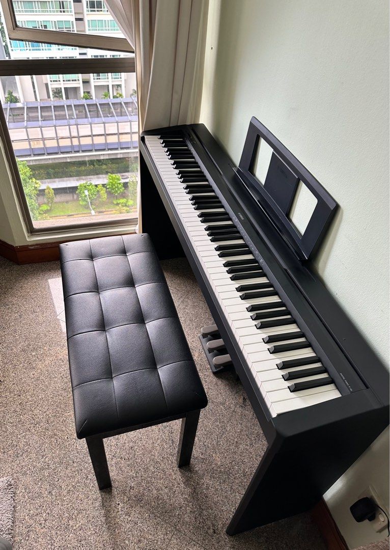 Yamaha P48B Digital Piano, Hobbies & Toys, Music & Media, Musical Instruments on Carousell