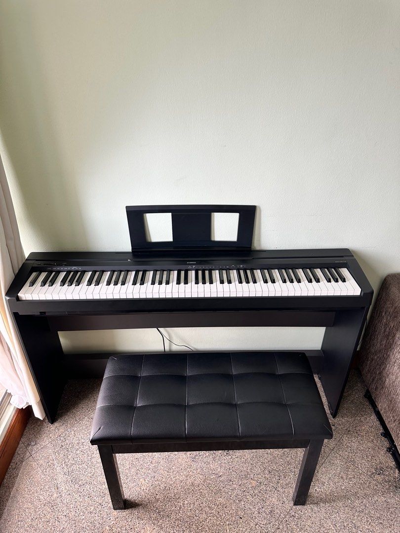 Yamaha P48B Digital Piano, Hobbies & Toys, Music & Media, Musical Instruments on Carousell