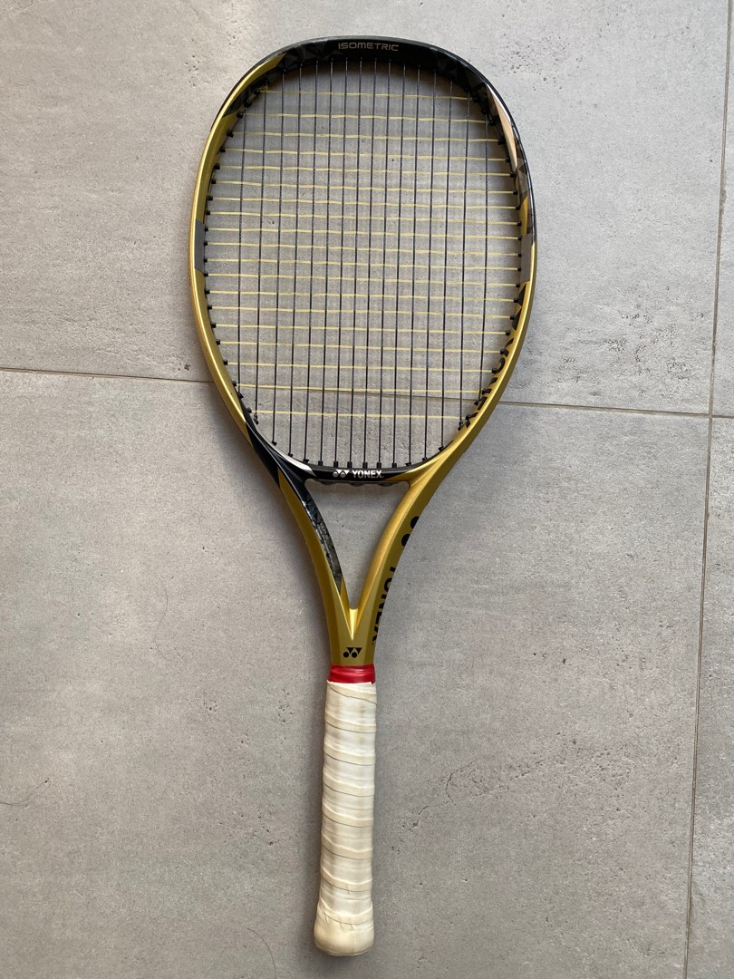 [Reserved] Yonex Ezone 100 Limited Edition Gold 2022 Tennis Racket, Sports Equipment, Sports ...