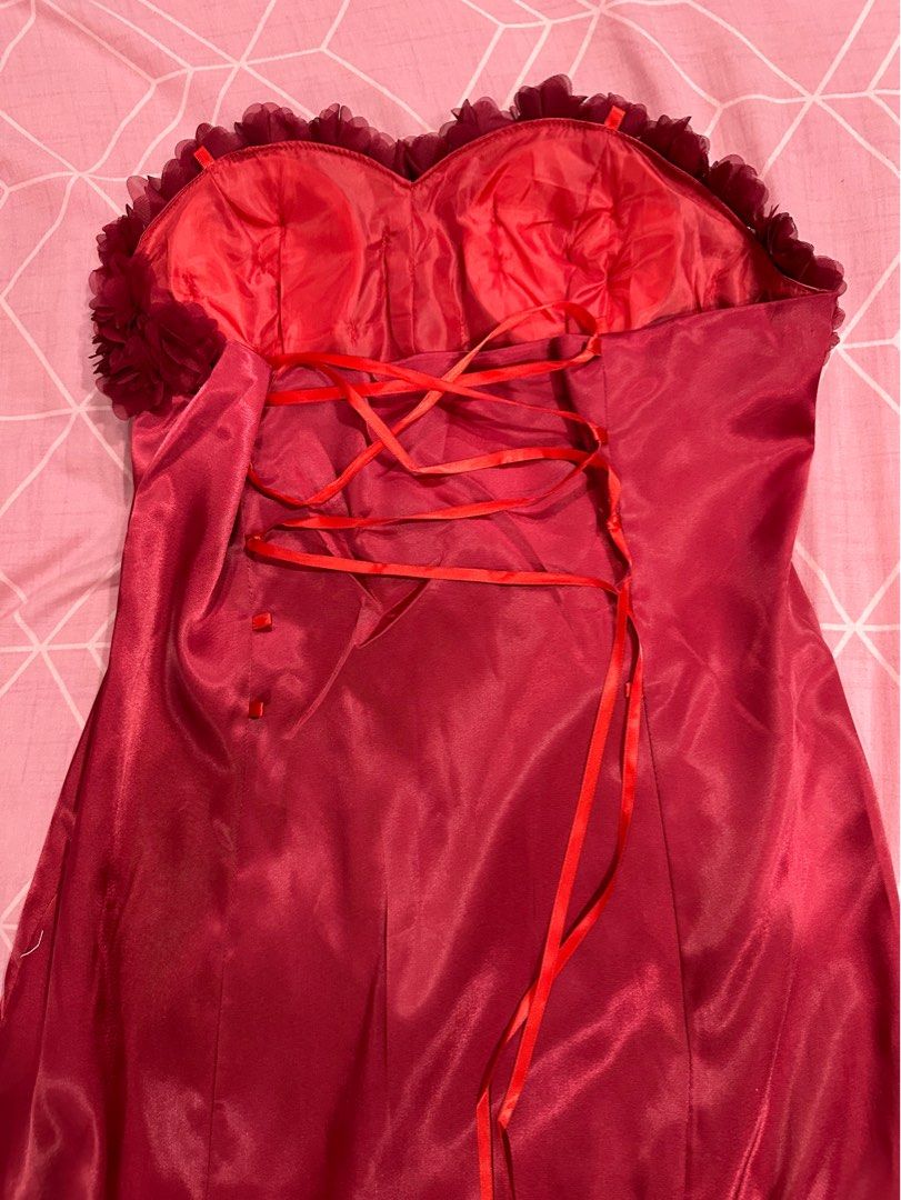 Yor red gown / red dress, Hobbies & Toys, Memorabilia & Collectibles, J ...