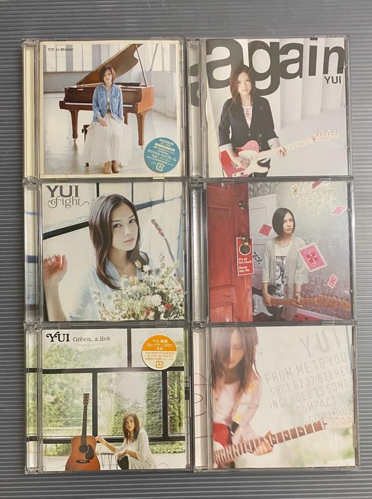 (1) YUI CD + DVD, 興趣及遊戲, 音樂、樂器 & 配件, 音樂與媒體 - CD 及 DVD - Carousell