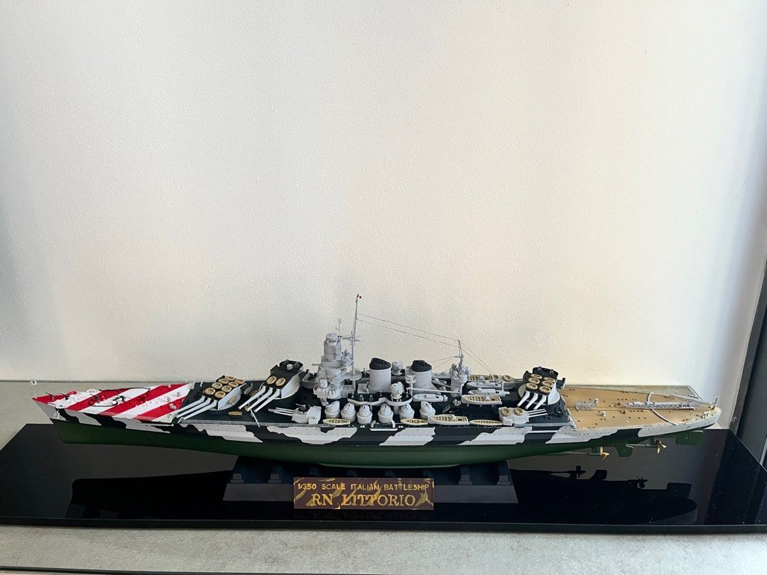 1/350 Littorio Ship Model, Hobbies & Toys, Toys & Games on Carousell