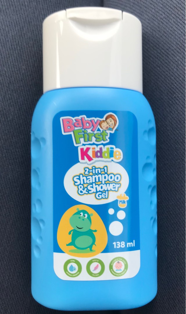138mL Baby First Milk Kiddie Shampoo and Shower Gel 2-in-1, Beauty ...