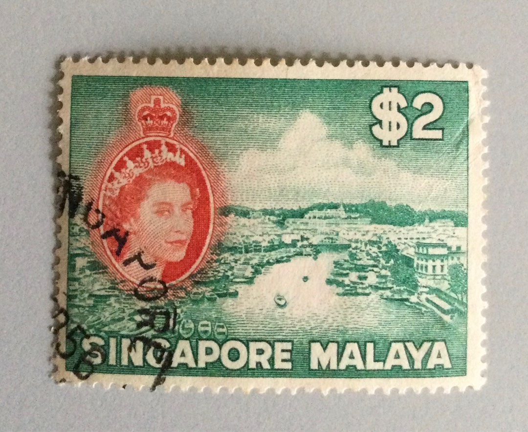 1955 Malaysia Singapore $2 Stamp, Hobbies & Toys, Collectibles & Memorabilia, Stamps & Prints on ...