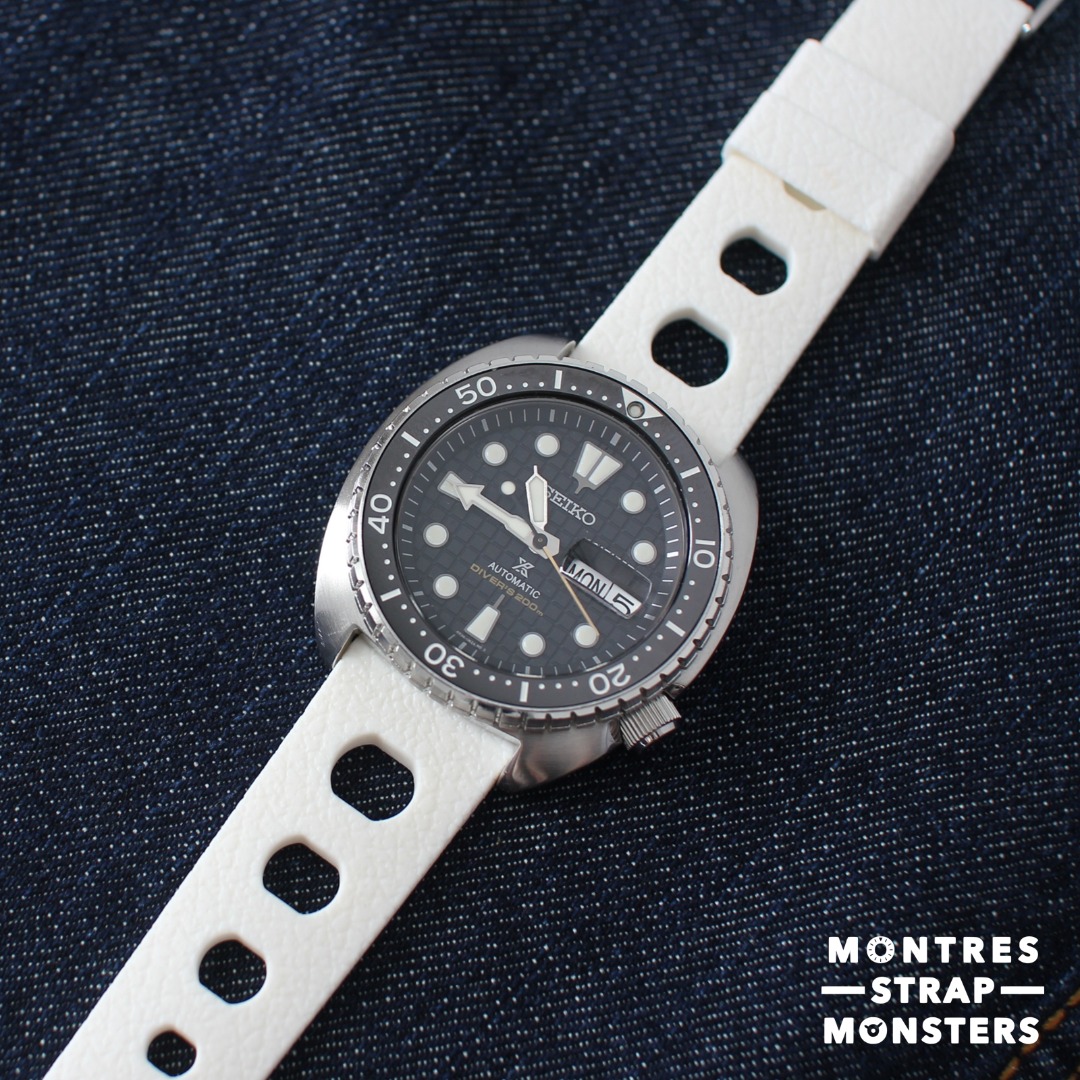 22mm Tropic Rally Rubber Strap, Men's Fashion, Watches & Accessories ...