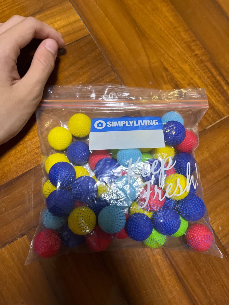 50 nerf rival bullets (not official), 興趣及遊戲, 玩具 & 遊戲類 - Carousell