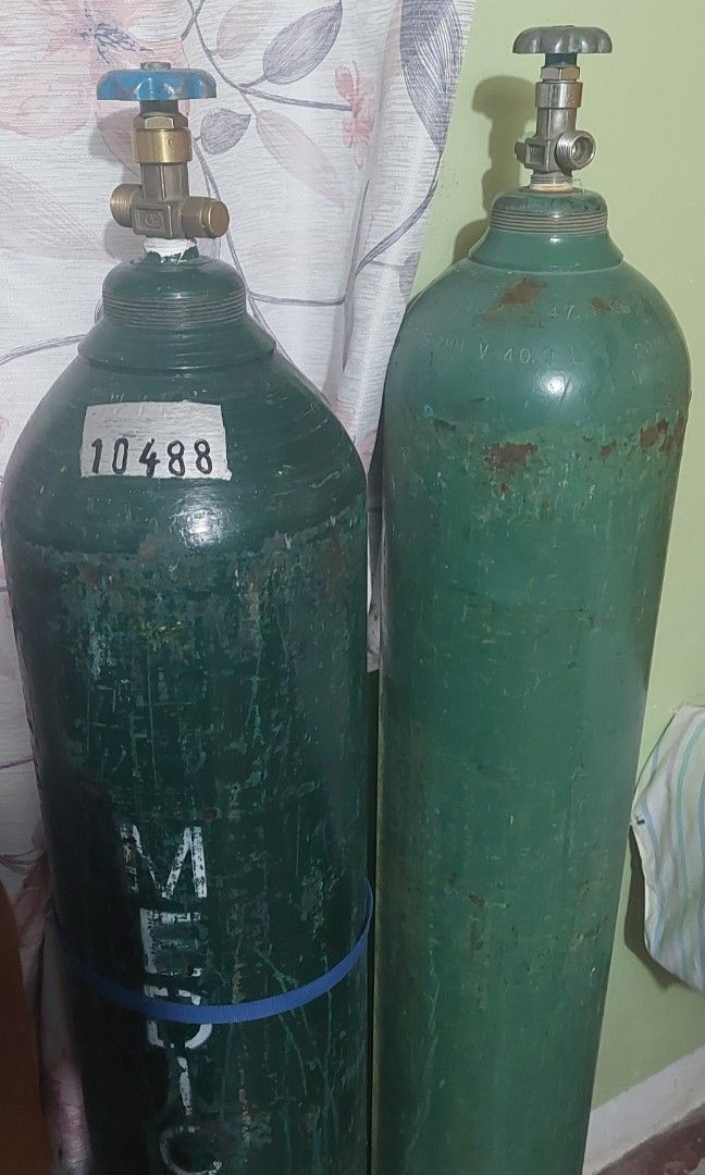 50kg Oxygen tank (full), Health & Nutrition, Medical Supplies & Tools ...