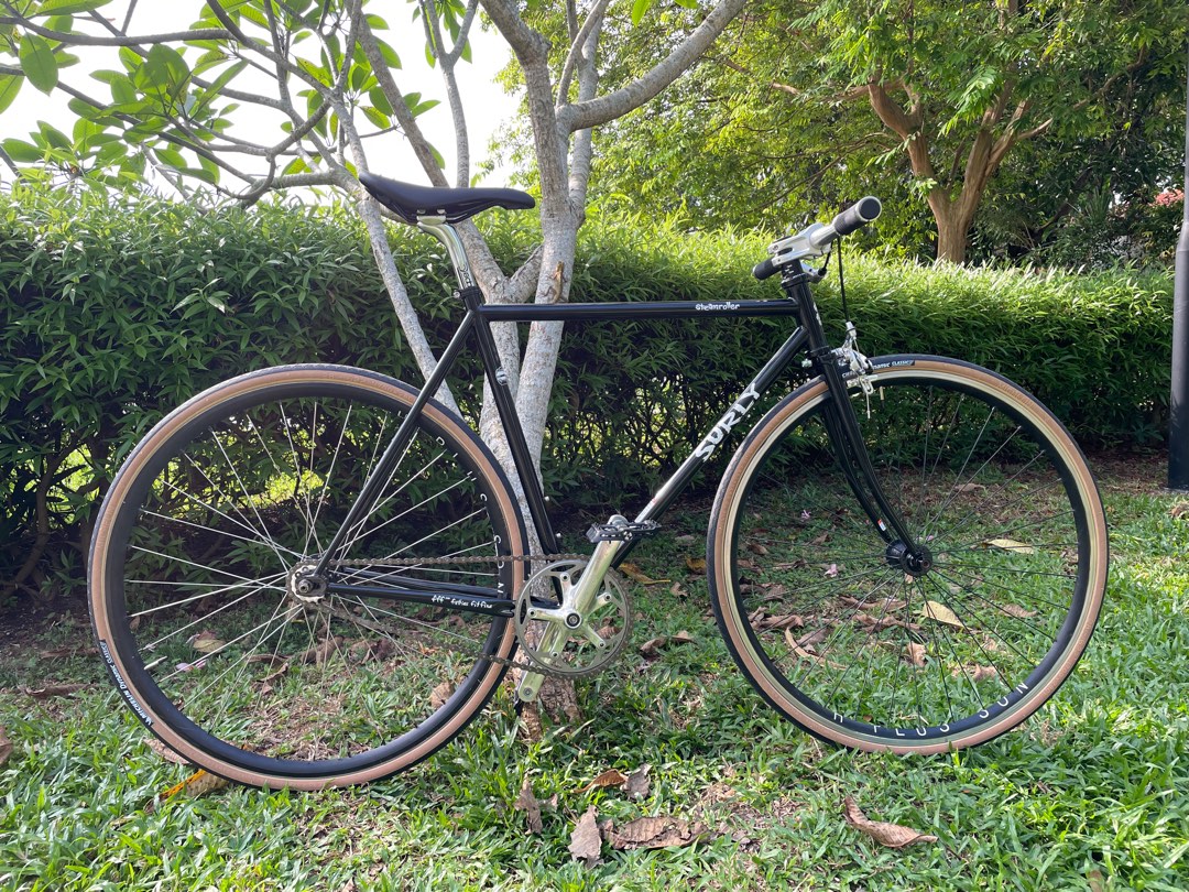 Fixed Gear Surly Steamroller, Sports Equipment, Bicycles & Parts ...