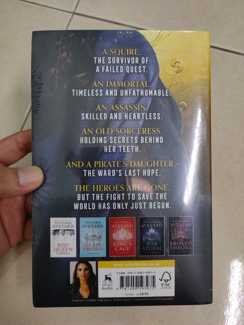 [ 100% Original ] Realm Breaker by Victoria Aveyard, Hobbies & Toys ...