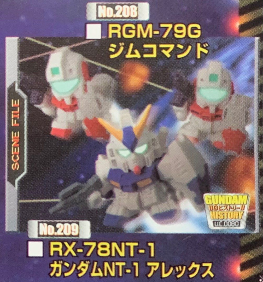 絕版 BANDAI 扭蛋 FC SD GUNDAM FULLCOLOR 35 - 全7種 GUNPERRY 聯邦軍運輸機 RX-79G RGM ...