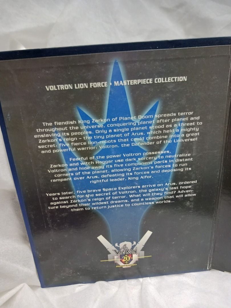 百獸王 Golion 金鋼戰神 voltron Lion Force 五獅合體 Goraion TOYNAMI 合金 20週年紀念版 (G02 ...