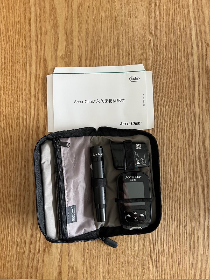 accu chek 血糖機, 健康及營養食用品, 健康監測儀和體重秤 - Carousell