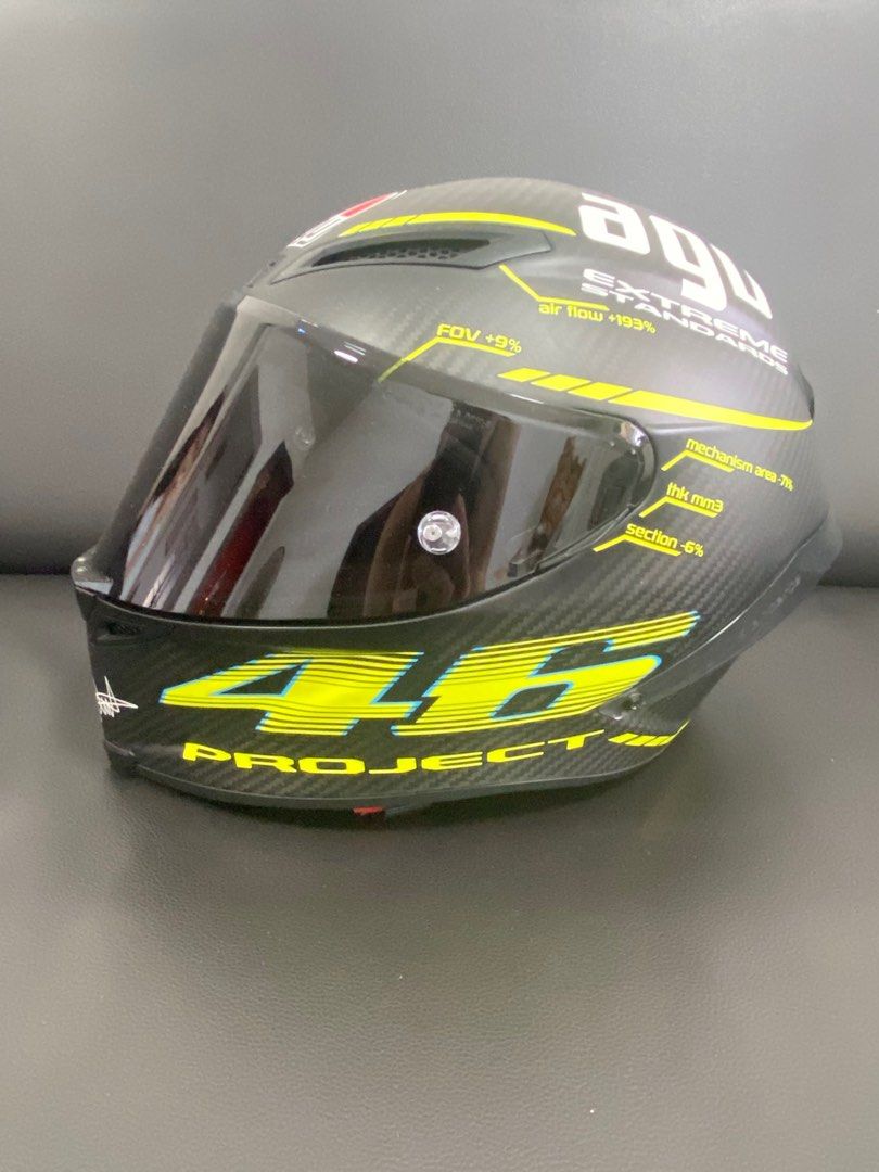 AGV Pista GP Top Project 46 Helmet, Motorcycles, Motorcycle Apparel on ...