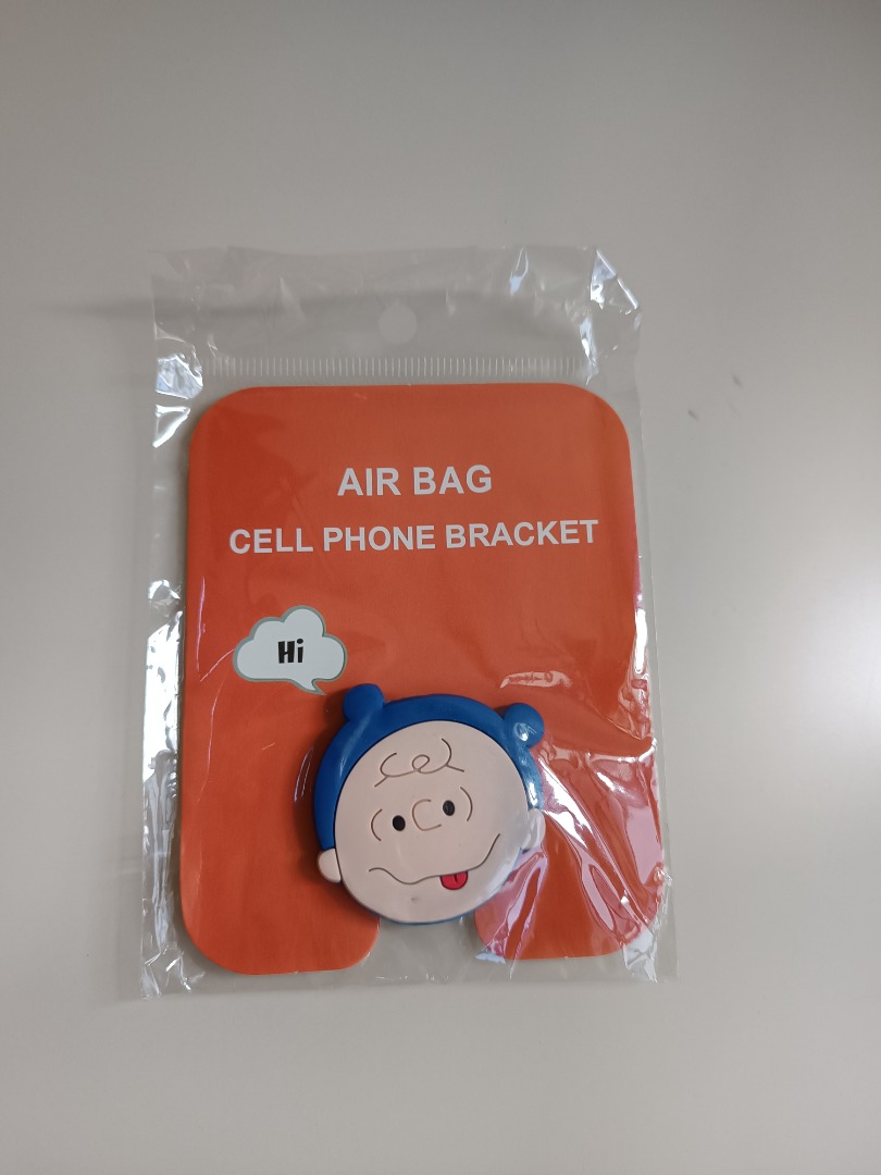 Air Bag Cell Phone Bracket Popsocket [Charlie Brown from Snoopy ...