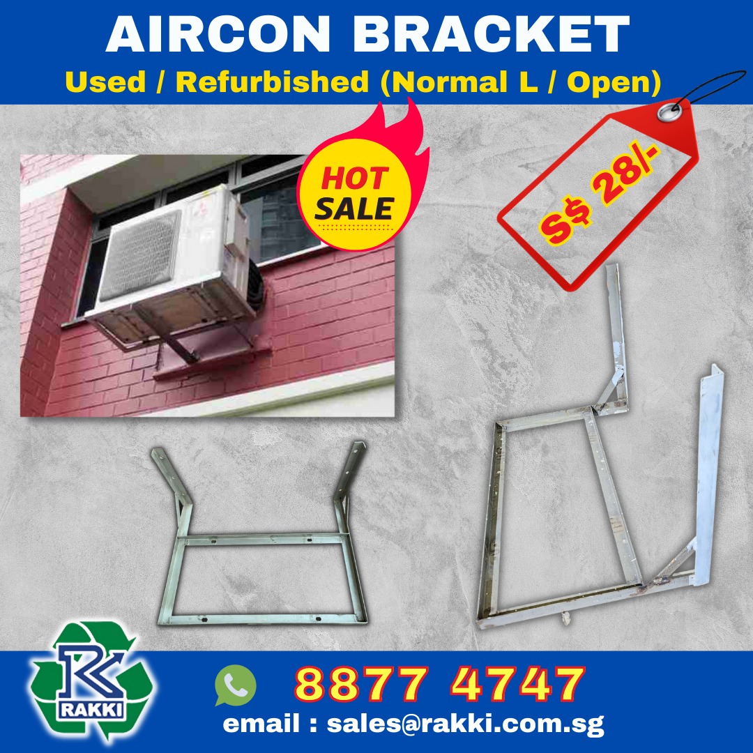 AIRCON BRACKET (Refurbished), TV & Home Appliances, Air Conditioners ...