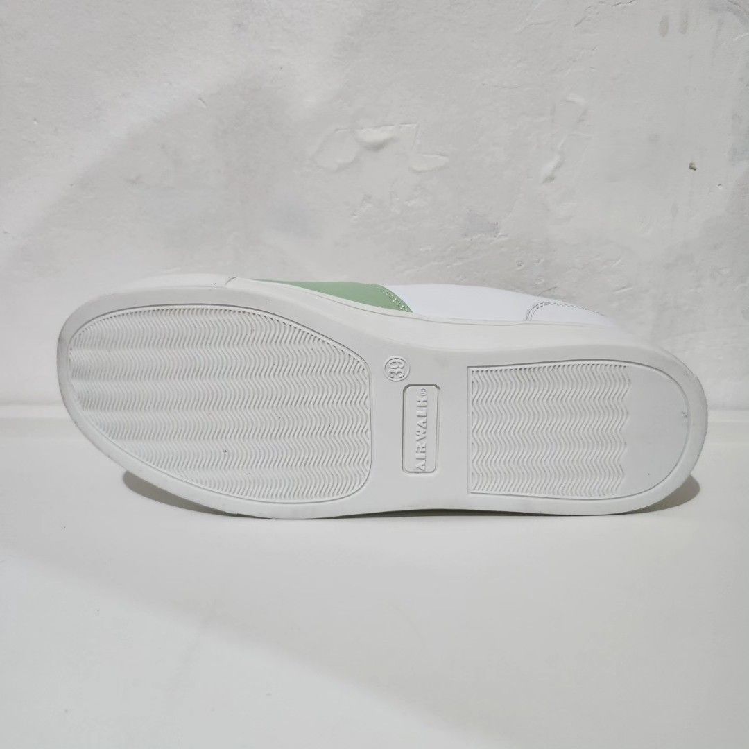 Airwalk Rarrin WHITE/GREEN size 39 / sneakers sepatu putih hijau ...