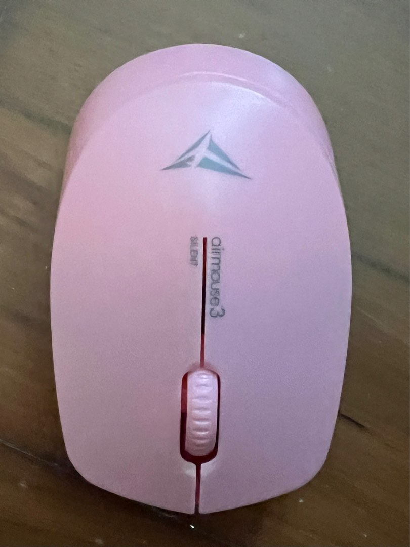 Alcatraz Airmouse 3 Silent Wireless Optical Mouse | Pink, Computers ...