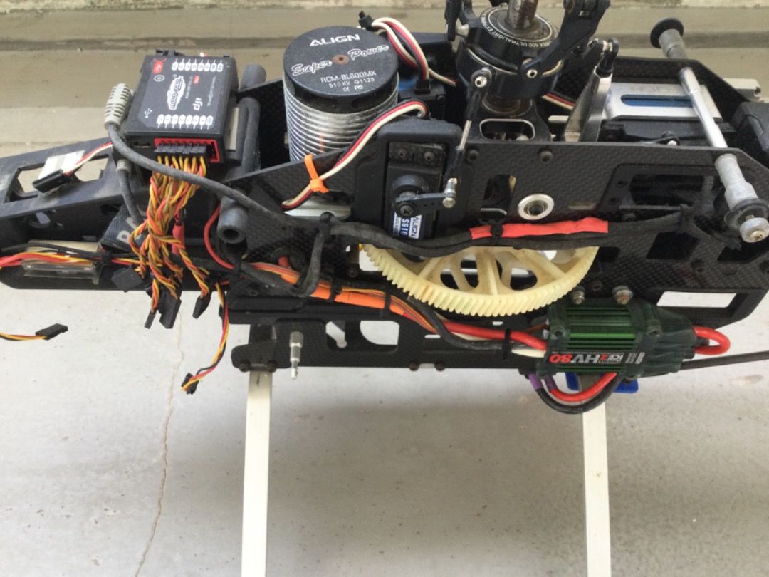 Align Trex 600 Heli Rc Helicopter, Hobbies & Toys, Toys & Games on ...