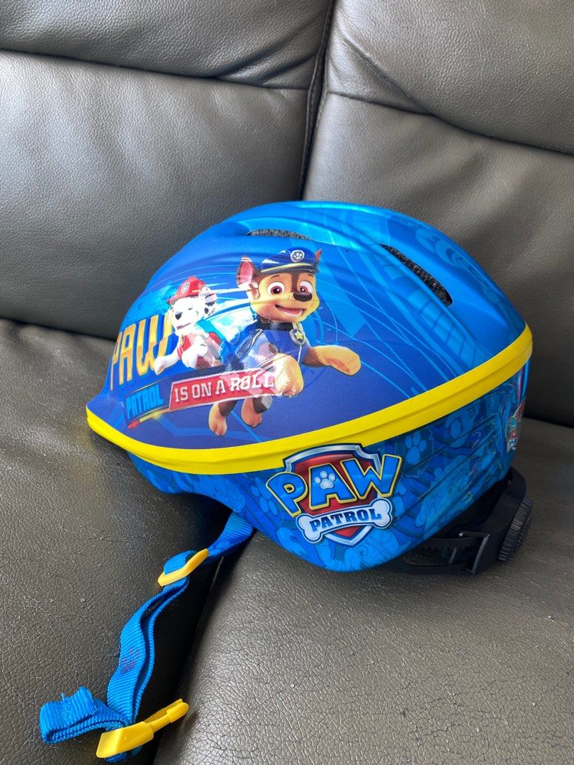 (All for $20) Paw Patrol Boy Safety Helmet and Protective Gear, Sports ...